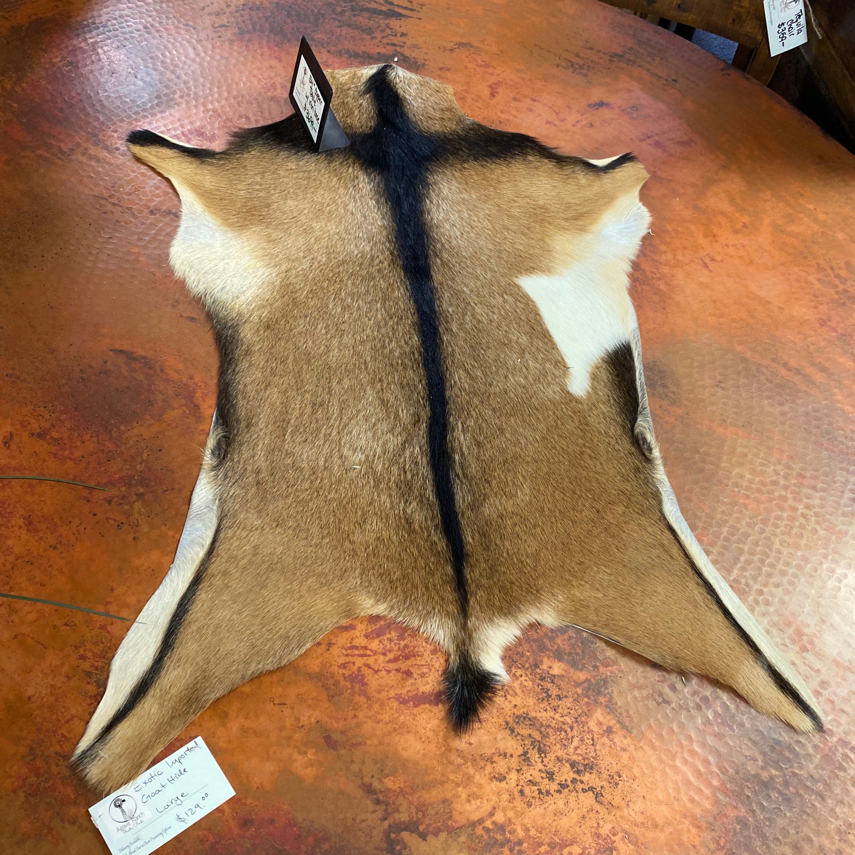 Goat Skin Hides | Agave Ranch